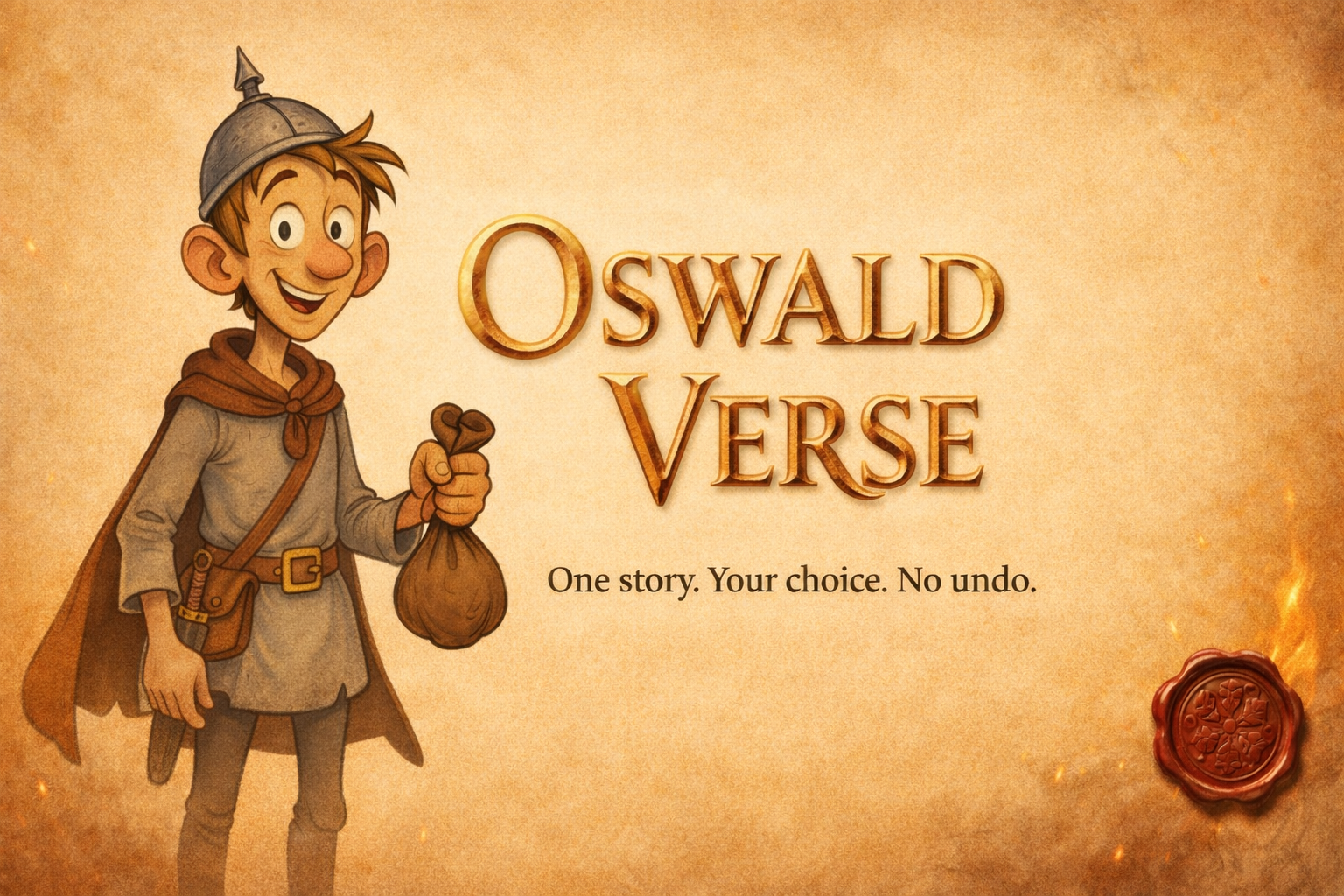 One canon. No undo. A public trace. | Oswald Verse